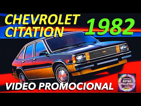 1982 CHEVROLET CITATION - VIDEO PROMOCIONAL EN ESPAÑOL - YouTube