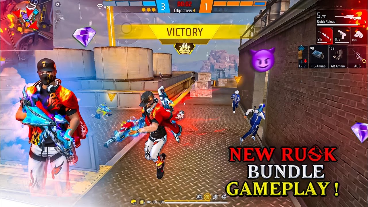 💀 RUOK BUNDLE GAMEPLAY 💀 NEW BLAZE BANISH BUNDLE GAMEPLAY 🔥 BEST ...