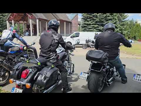 Pogrzeb motocyklisty 25.05.2024