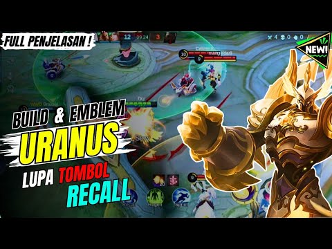 Build & emblem uranus terkuat dan tersakit 2024 || cara main uranus ...