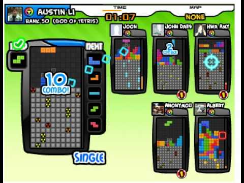 Tetris Battle 6P 20 combos - YouTube