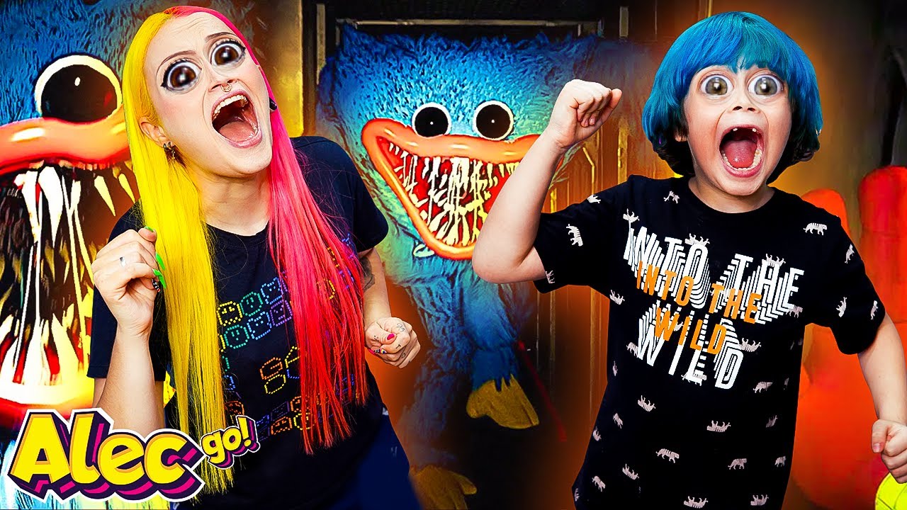 MINHA MÃE QUASE INFARTOU NO POPPY PLAYTIME !!! CAPÍTULO 1 😱 ( Alec GO ...