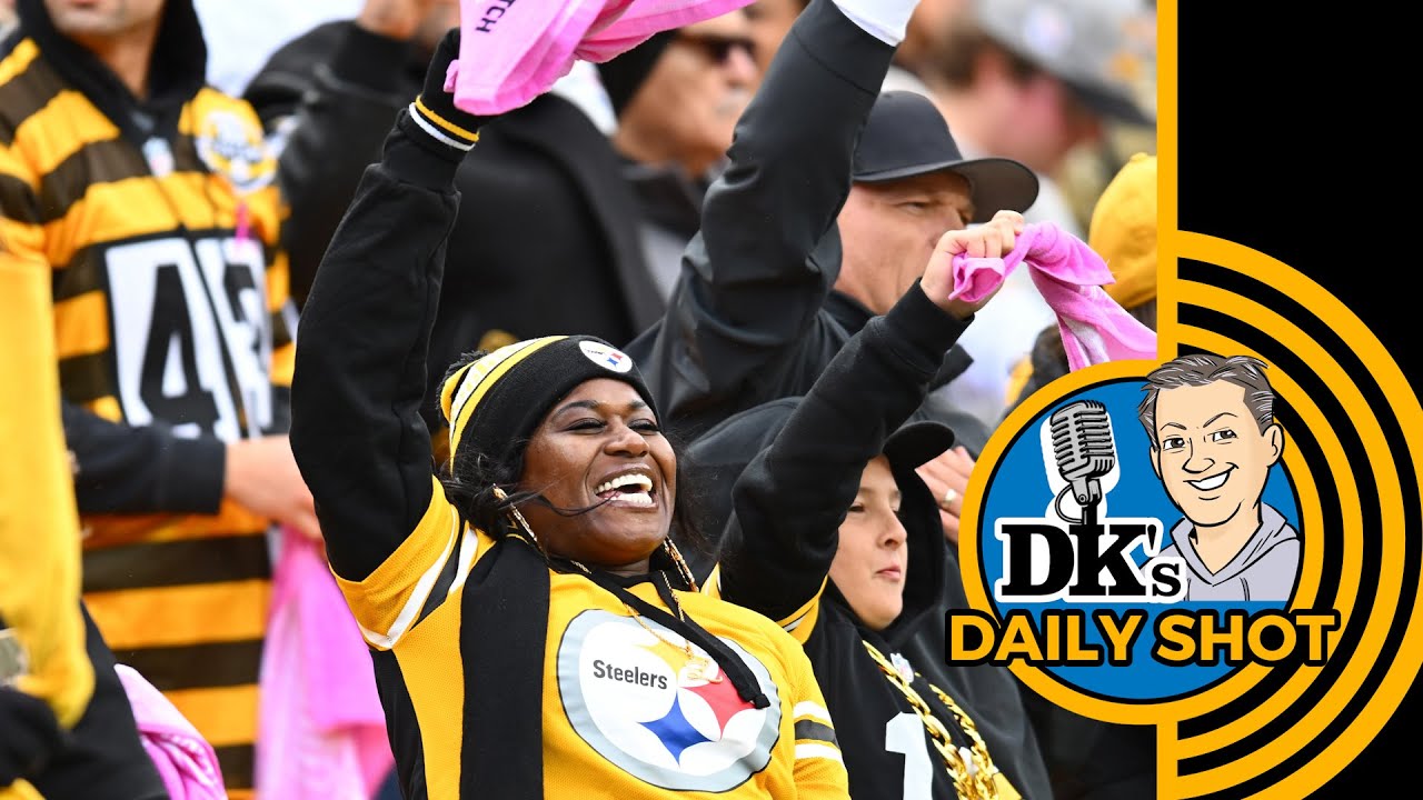 DK's Daily Shot of Steelers: It's OK to smile, people - YouTube