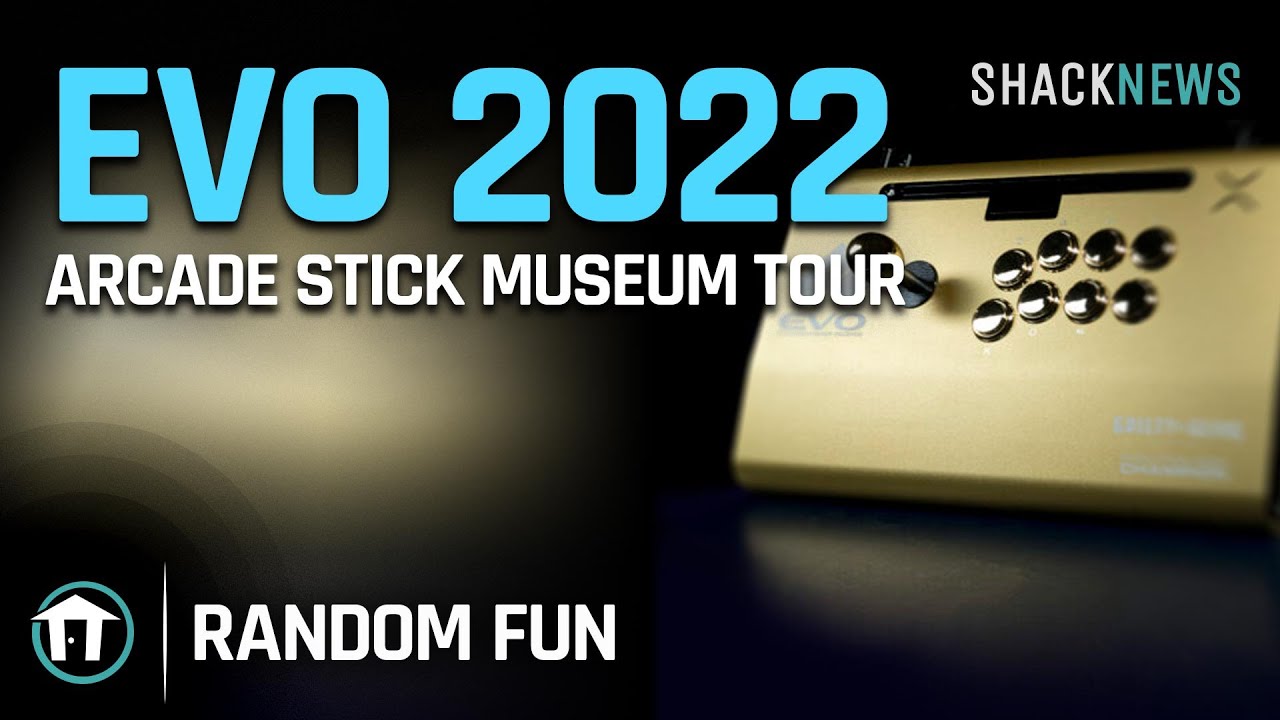 EVO 2022: Arcade Stick Museum Tour - YouTube