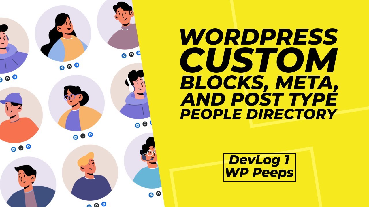 Dev Log 1 - WP Peeps - YouTube