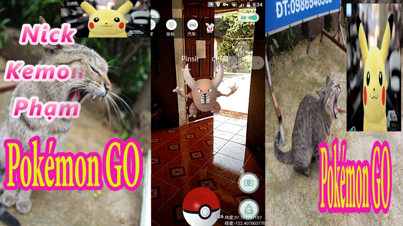 How to play Pokémon GO In REAL LIFE 2016 action - YouTube