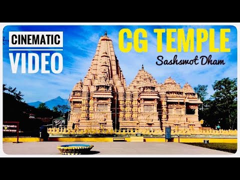CG Temple Cinematic Video | Sashwot Dham Mandir | साश्वत धाम मन्दिर ...