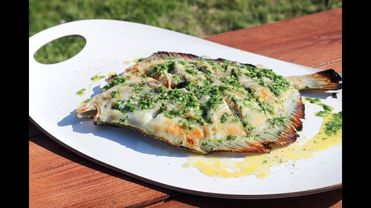 BBQ Vanavond?! - Gegrilde tarbot met kruidenboter - YouTube