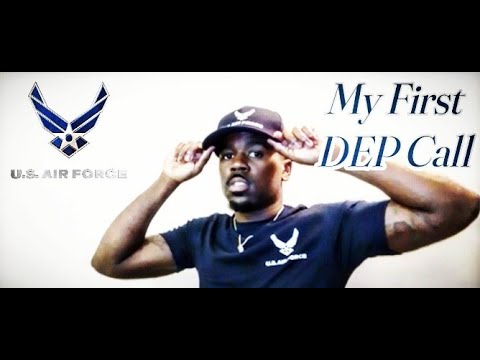 Had My First DEP Call For Air Force | STARLifeTV - YouTube