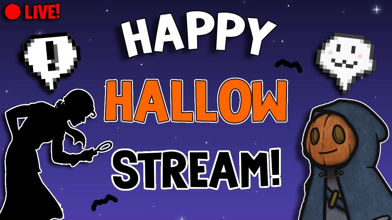 🔴 HAPPY HALLOW-STREAM! (Pumpkin Panic and MORE!) - YouTube