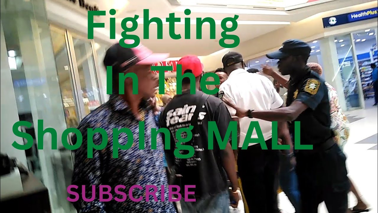 Fighting In The ShoppIng Mall. - YouTube