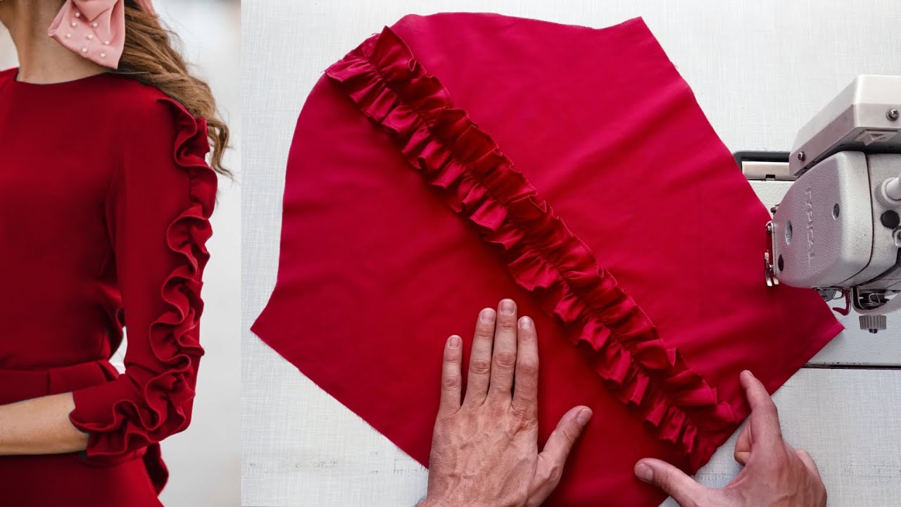 wing Techniques ️ How To Sew A Beautiful Sleeve - YouTube