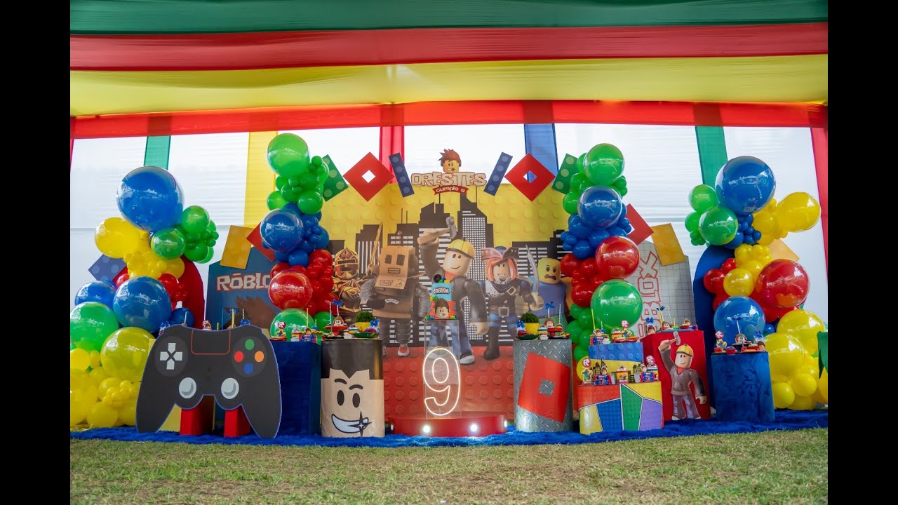 FIESTA DE "ROBLOX" EN NUESTRA CASA "PARQUE NORTE" EN SAN ISIDRO - ARTE ...