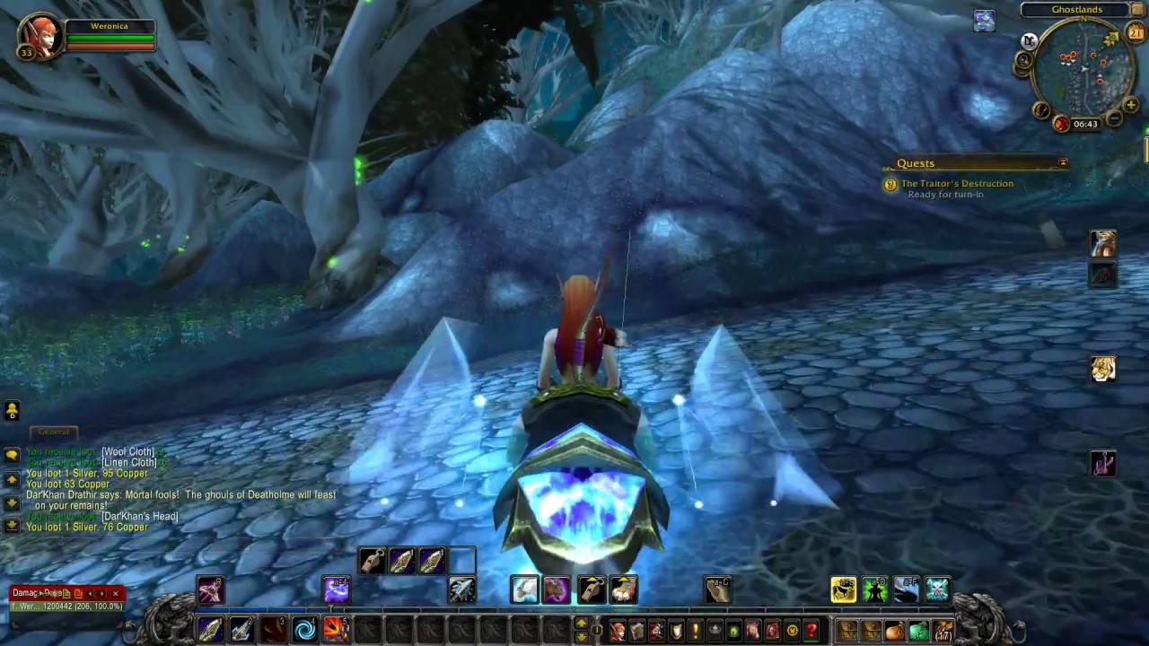 World Of Warcraft Quest Info: The Traitor's Destruction - YouTube