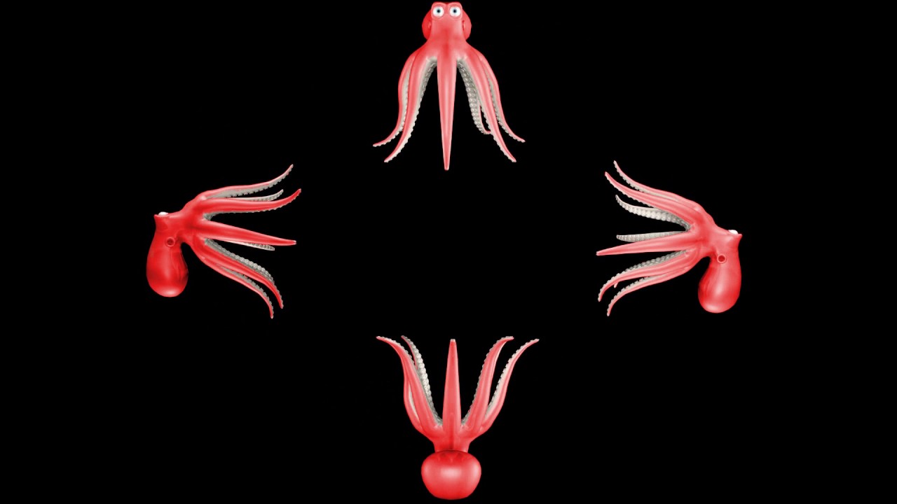 Spectre Hologram Octopus Movie - YouTube