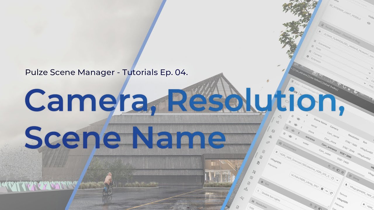 Pulze | Scene Manager Tutorial Ep. 04. - Camera, Resolution, Scene Name - YouTube