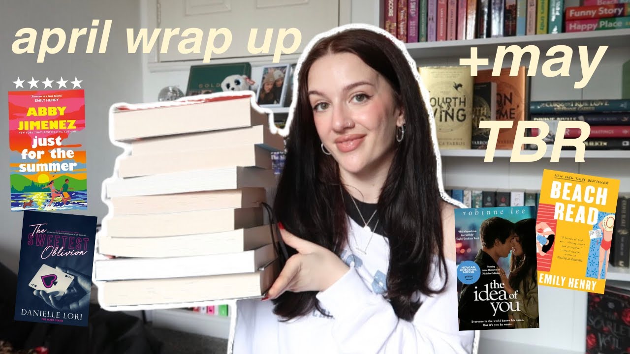 april reading wrap up and may tbr 💌☀️💕 (5 stars, new releases, summer ...