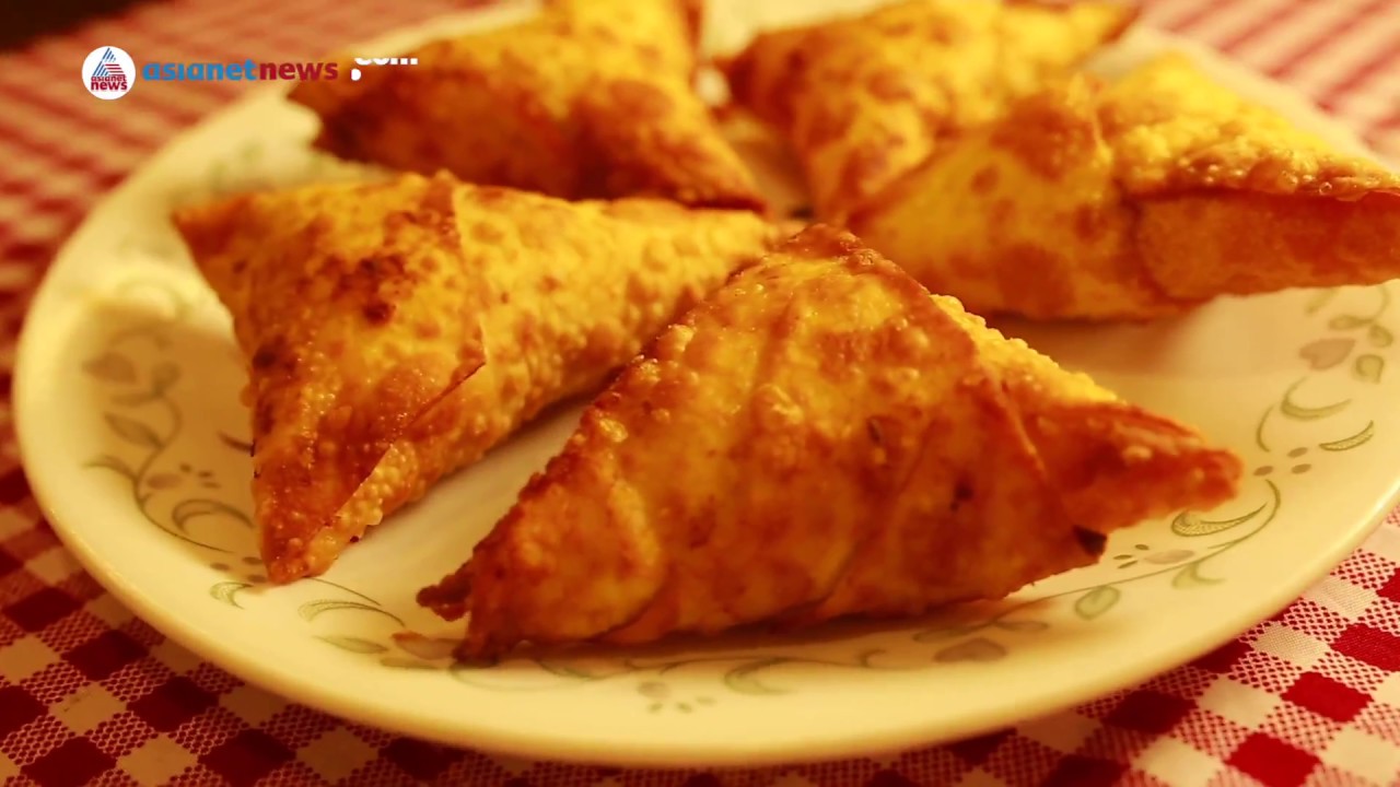 Mutton Samosa "How to Make Samosa" | 4 മണി ചായ Ep-9 | webspecial - YouTube