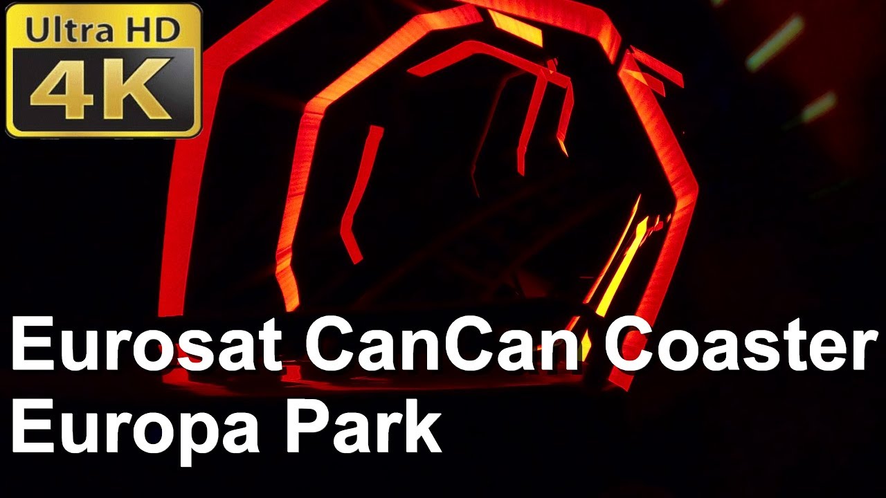 Eurosat CanCan Coaster Onride POV (4K) Europa Park Rust 2020 - EuroSat ...