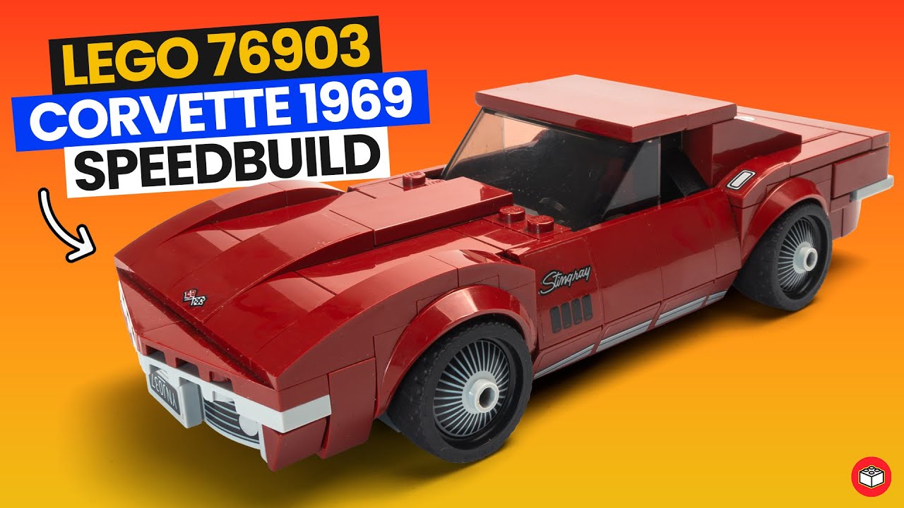 🚗 [LEGO SPEED CHAMPIONS] Corvette 1969 SPEEDBUILD 76903 - YouTube