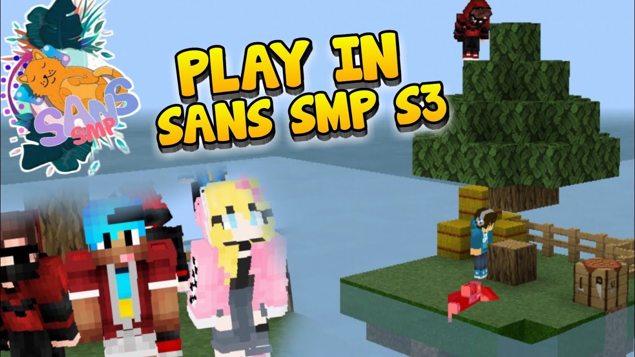 NEW! CARA BERMAIN DI SERVER SANS SMP S3! | MCPE INDONESIA - YouTube
