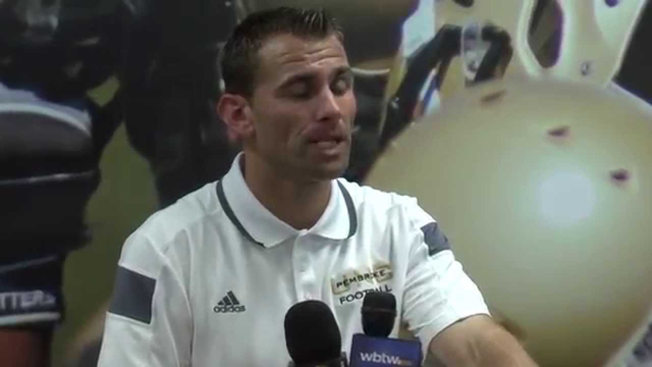 Shane Richardson & B.J. Bunn - Post Game vs Catawba 10.18.2014 - YouTube