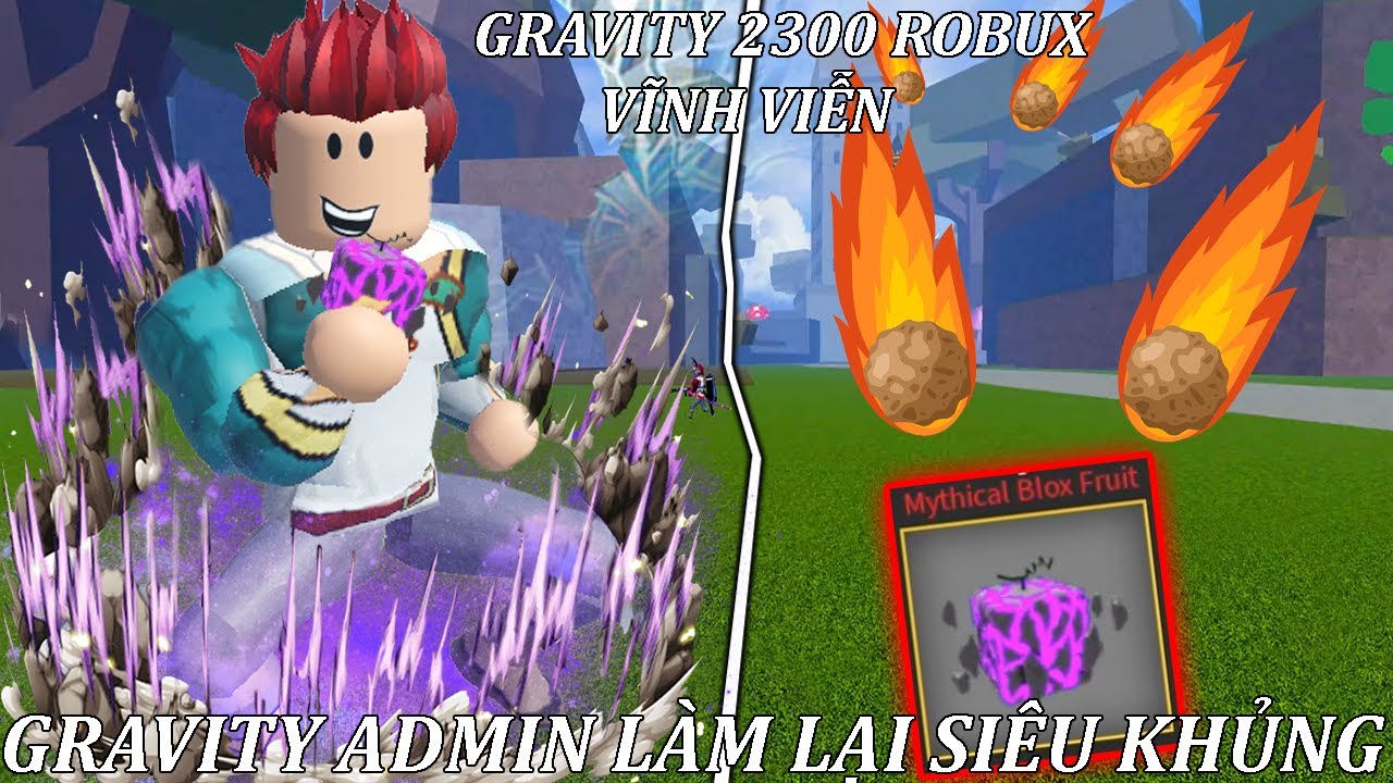 MUA GRAVITY 2300 ROBUX VĨNH VIỄN ĐƯỢC ADMIN LÀM LẠI KẾT HỢP DAME KHỦNG ...