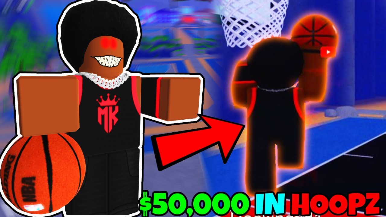 This is what $50,000 looks like in Hoopz... (ROBLOX HOOPZ) - YouTube