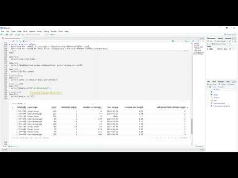 Selecting Specific Columns in R - YouTube