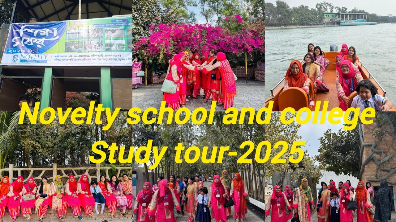 Novelty school and college study tour-2025 || Shubornogram resort ...