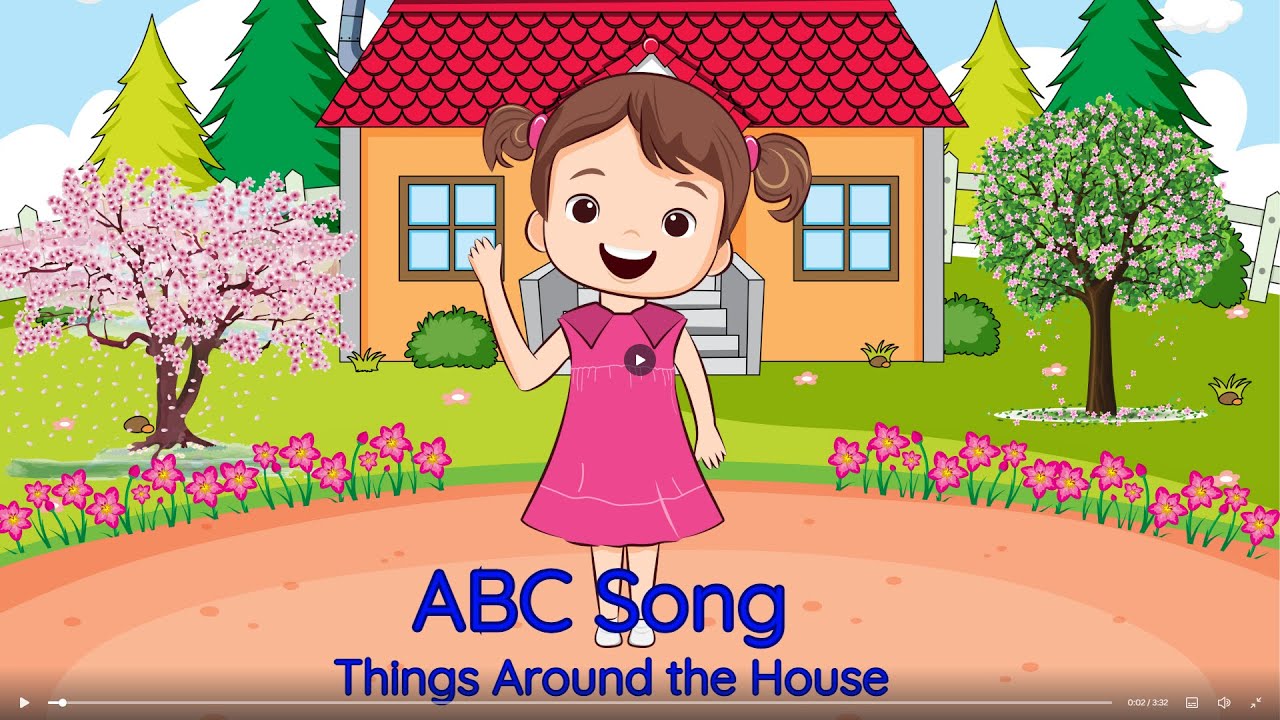 ABC Song for Kids 🎶 | Learn the Alphabet with Things Around the House 🏡 ...