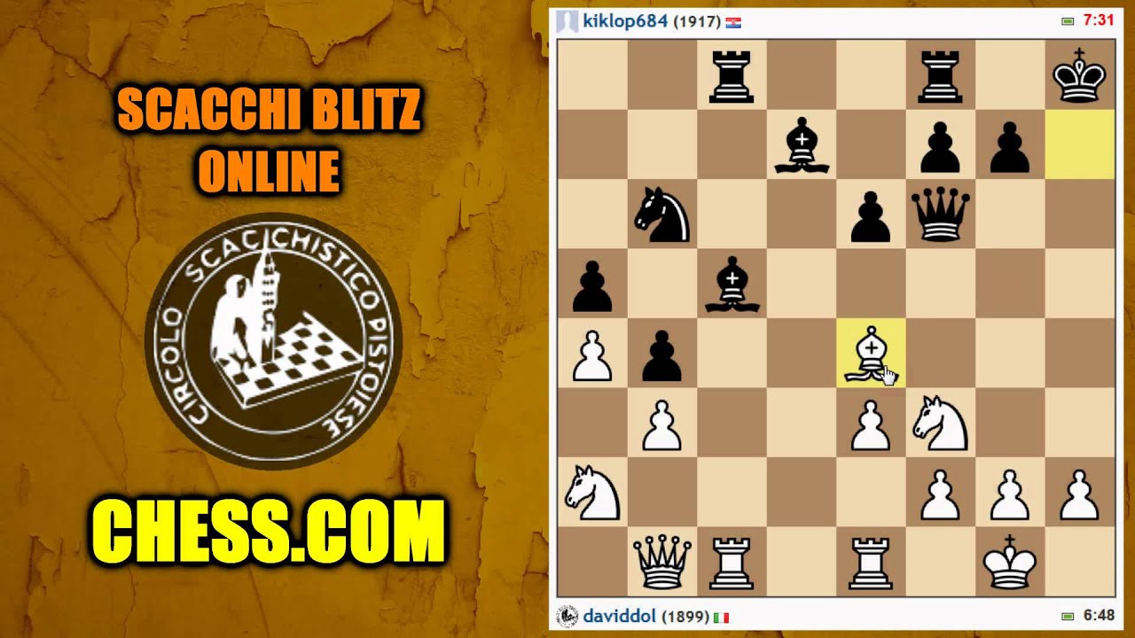 SCACCHI Partite Online 22 - chess.com - Oh Cacchio!!! - LIVE - YouTube