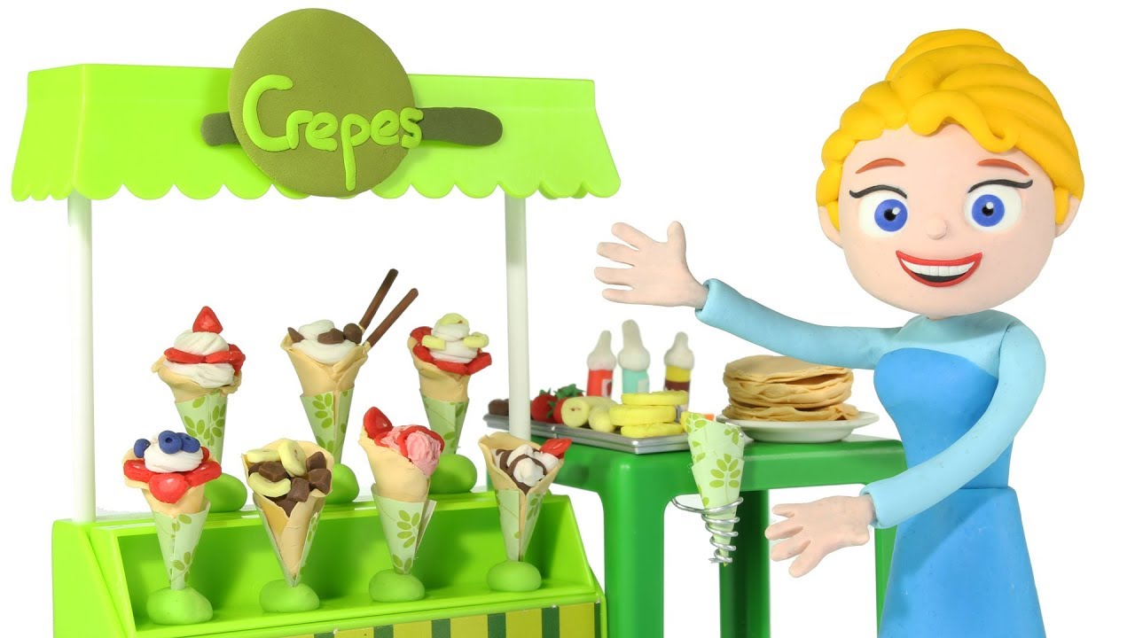 New Crepes Parlor Cartoons For Kids - YouTube