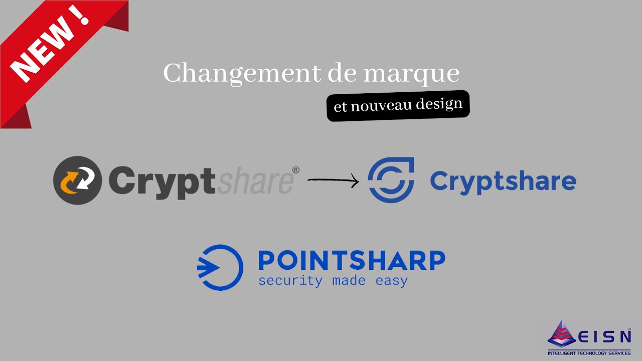 EISN| Cryptshare change de marque - le nouveau design - YouTube