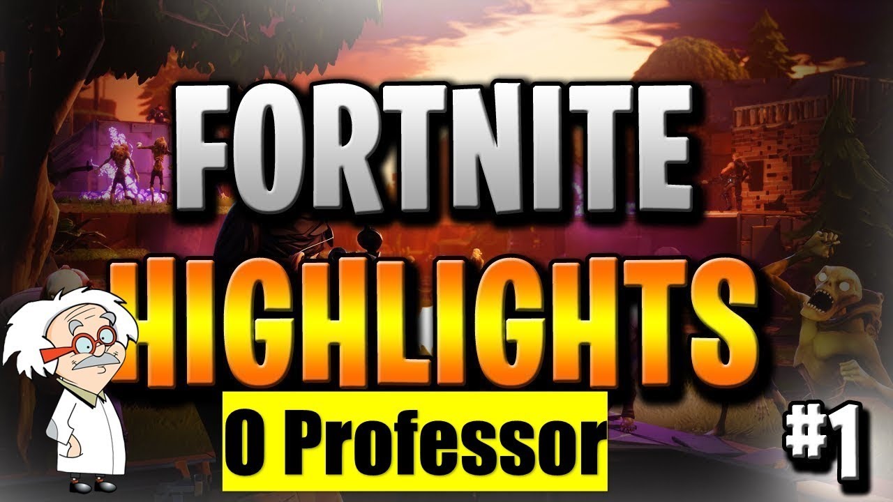 HIGHLIGHT O PROFESSOR - FORTNITE || somente SNIPERS - YouTube