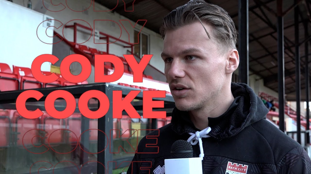 REACTION | Goalscorer Cody Cooke following Welling United v Bath City