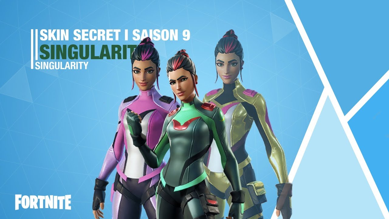 Voici le skin singularité en collectant 90 puces de décryptage I ...