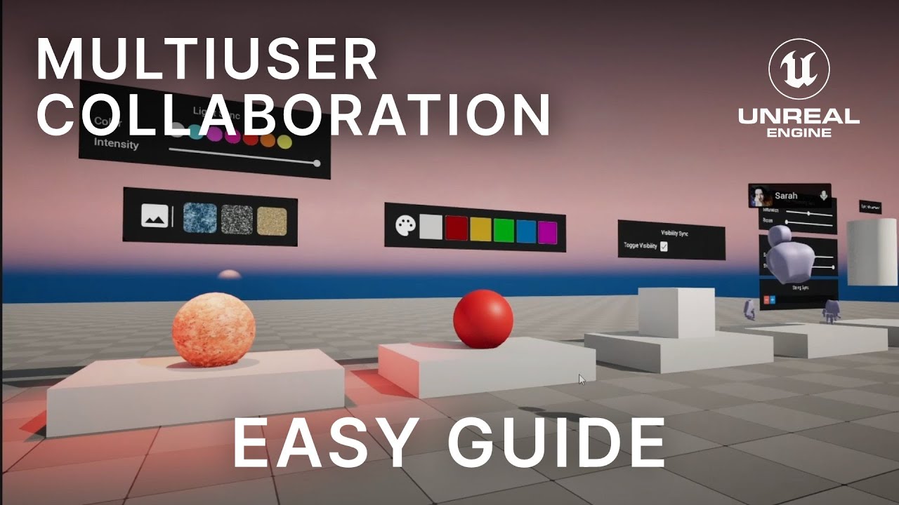 EASY MULTI-USER (FOR FREE) | Unreal Engine Collaboration with the ...