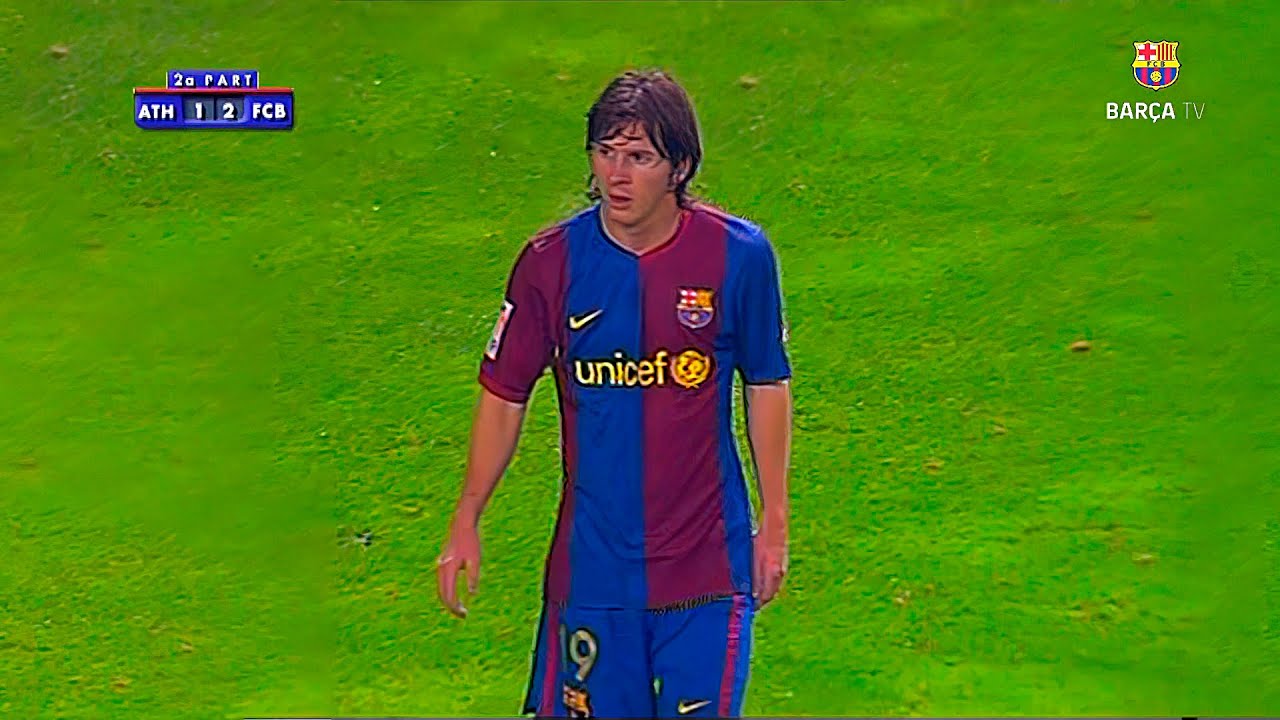 Lionel Messi vs Athletic Bilbao (Away) 2006-07 English Commentary - YouTube