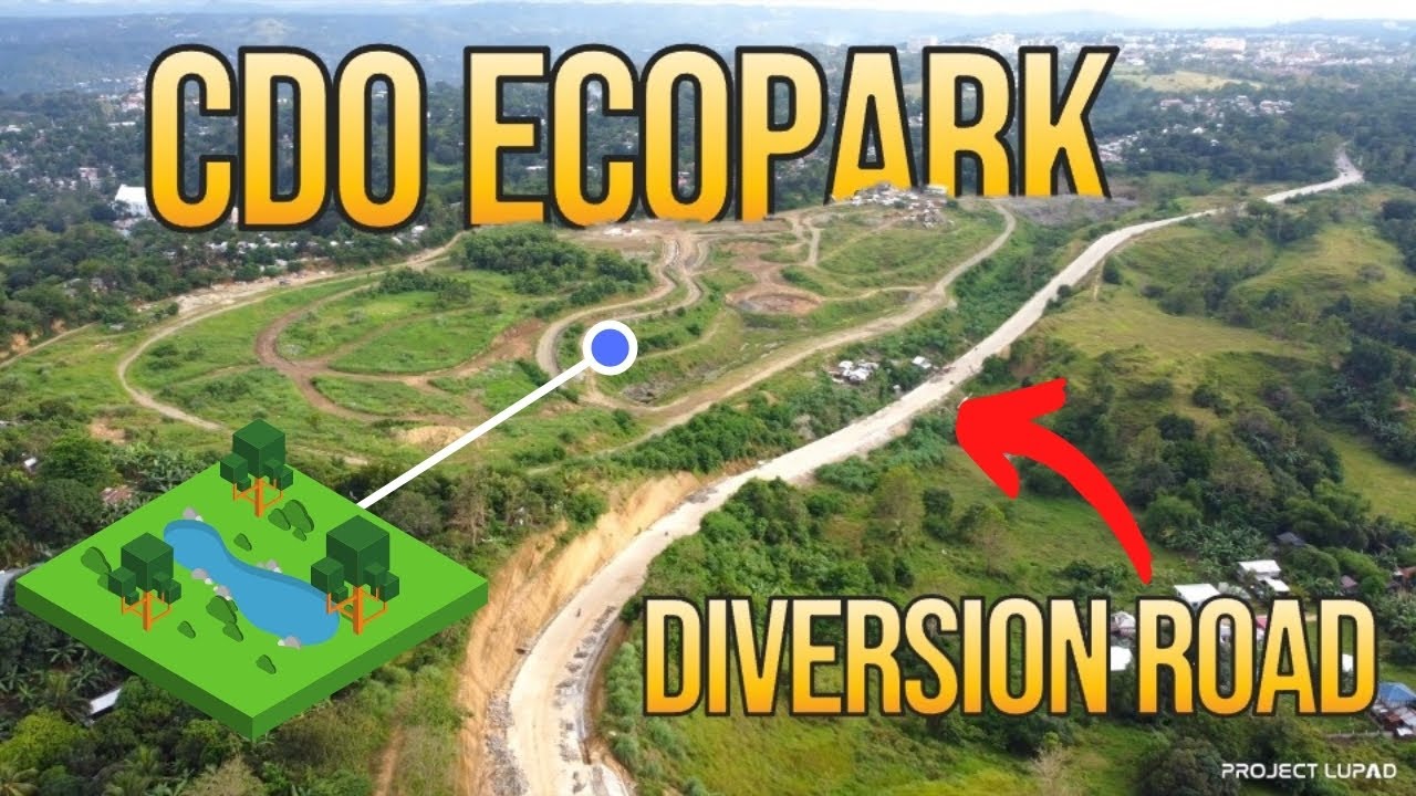 CDO ECOPARK and Diversion Road 2021 Aerial Update 4K - YouTube