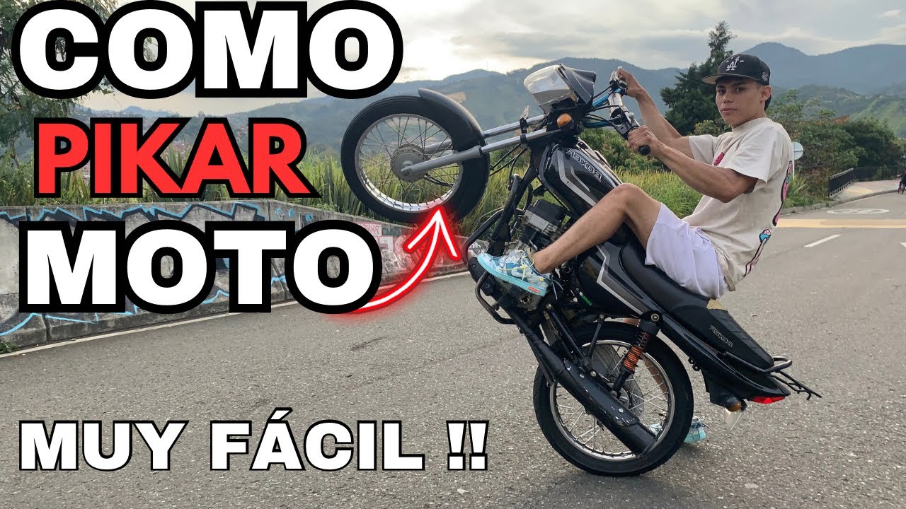 COMO pikar tu MOTO en 4 MINUTOS ( PASO a PASO ) - YouTube