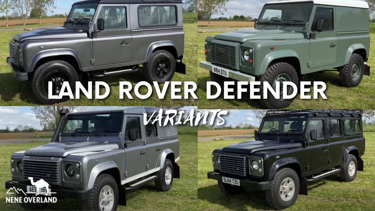 Land Rover Defender Variants - YouTube