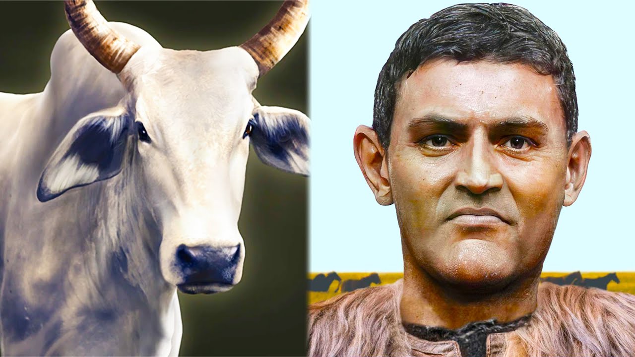 Did Yamnaya invaders bring Indian cattle to Middle-East? - YouTube