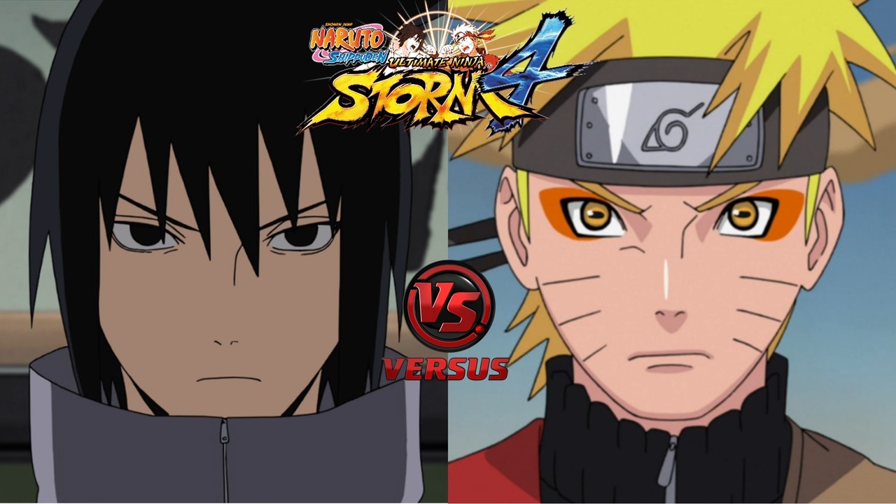 Sasuke Uchiha EMS vs Naruto Uzumaki Modo Sabio | NSUNS4 ROAD TO BORUTO ...