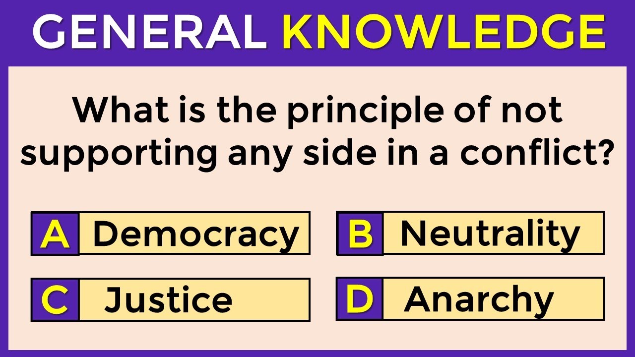 30 General Knowledge Questions! | How Good Is Your General Knowledge? # ...