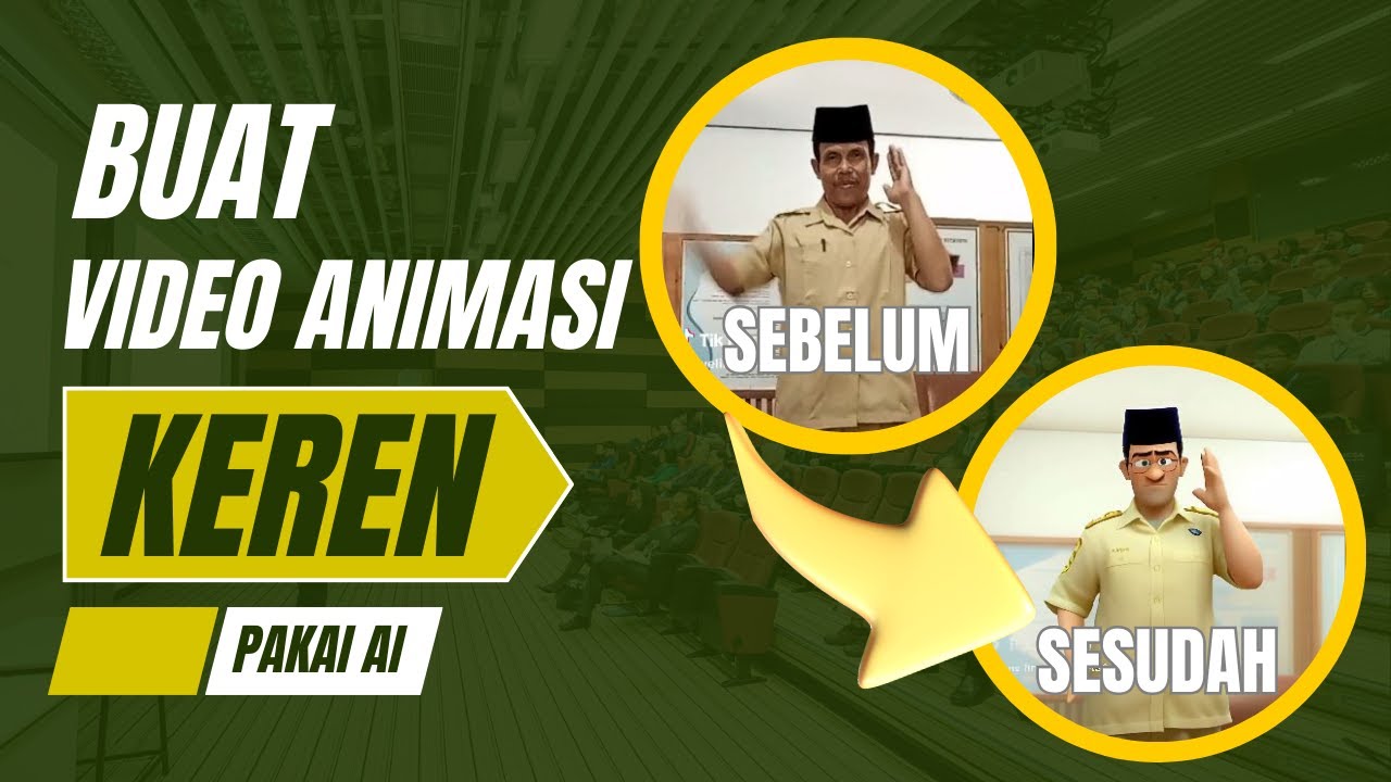 Cara Membuat Video Animasi AI dengan Prompt atau Sample Video - YouTube
