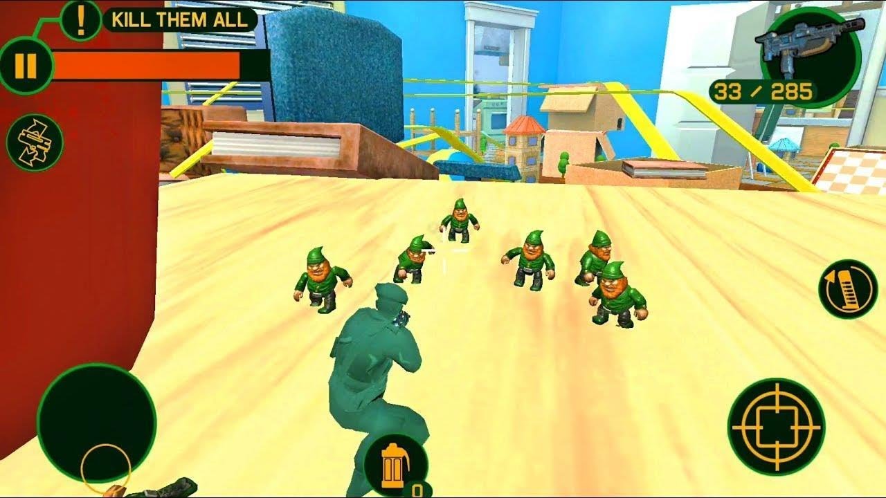 Green Army Soldier VS Toys - Android Gameplay FHD - YouTube