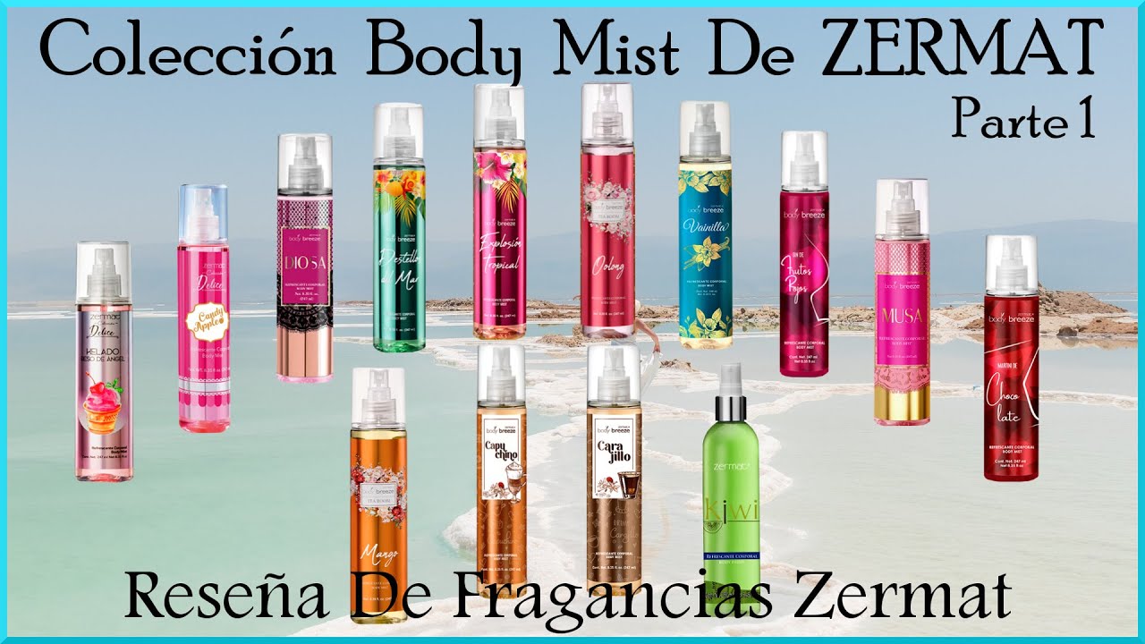 Colección Fragancias Corporales Refrescantes Body Breeze de Zermat ...