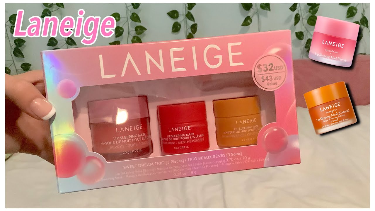 UNBOXING LANEIGE “SWEET DREAM TRIO” SET | Gamer Girl 11 | - YouTube