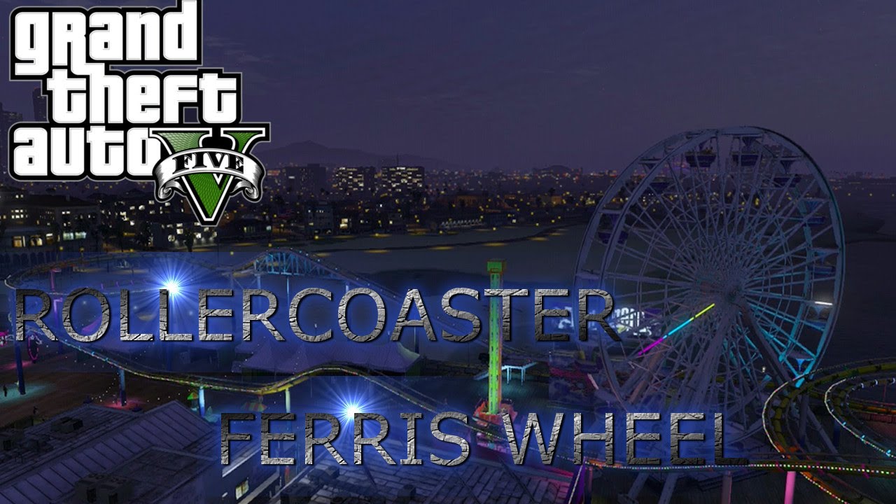 GTA 5 - AMUSEMENT PARK!!! - GTA V Gameplay - YouTube
